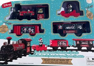 jack skellington holiday express train set