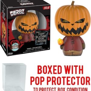 Dorbz! Movies: The Nightmare Before Christmas - Pumpkin King (Bundled with Pop Box Protector CASE)