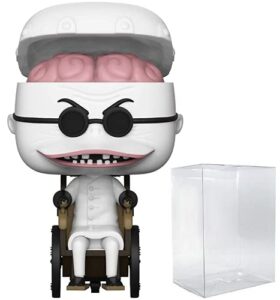 pop disney: the nightmare before christmas - dr. finklestein funko pop! vinyl figure (bundled with compatible pop box protector case), multicolor, 3.75 inches