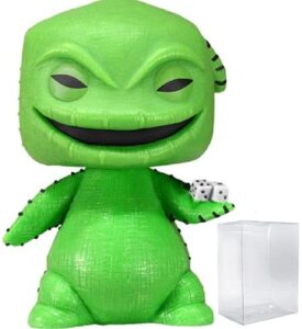 pop disney: the nightmare before christmas - oogie boogie funko pop! vinyl figure (bundled with compatible pop box protector case) multicolor 3.75 inches