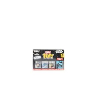 Funko Bitty Pop! Star Wars Mini Collectible Toys 4-Pack - Princess Leia, R2-D2, C-3PO & Mystery Chase Figure (Styles May Vary)