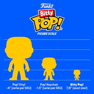 Funko Bitty Pop! Star Wars Mini Collectible Toys 4-Pack - Princess Leia, R2-D2, C-3PO & Mystery Chase Figure (Styles May Vary)