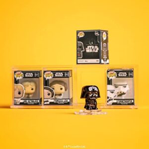 Funko Bitty Pop! Star Wars Mini Collectible Toys 4-Pack - Princess Leia, R2-D2, C-3PO & Mystery Chase Figure (Styles May Vary)