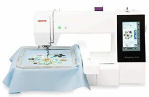 janome memory craft 500e embroidery machine