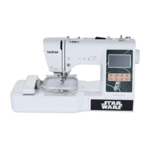 brother sewing and embroidery machine, 4 star wars faceplates, 10 downloadable star wars designs, 80 designs, 103 built-in...