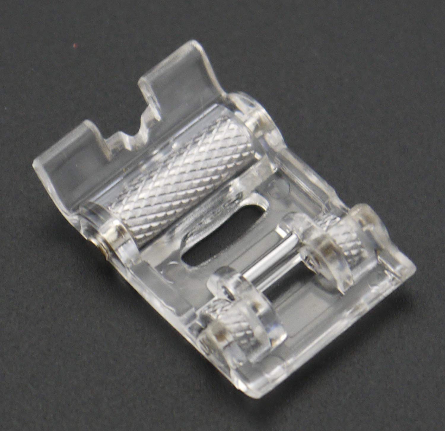 DREAMSTITCH SA190 Snap On Clear Roller Presser Foot for Brother, Babylock, Simplicity, Singer Sewing Machine Alt:ESG-RF7314W