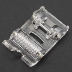 DREAMSTITCH SA190 Snap On Clear Roller Presser Foot for Brother, Babylock, Simplicity, Singer Sewing Machine Alt:ESG-RF7314W