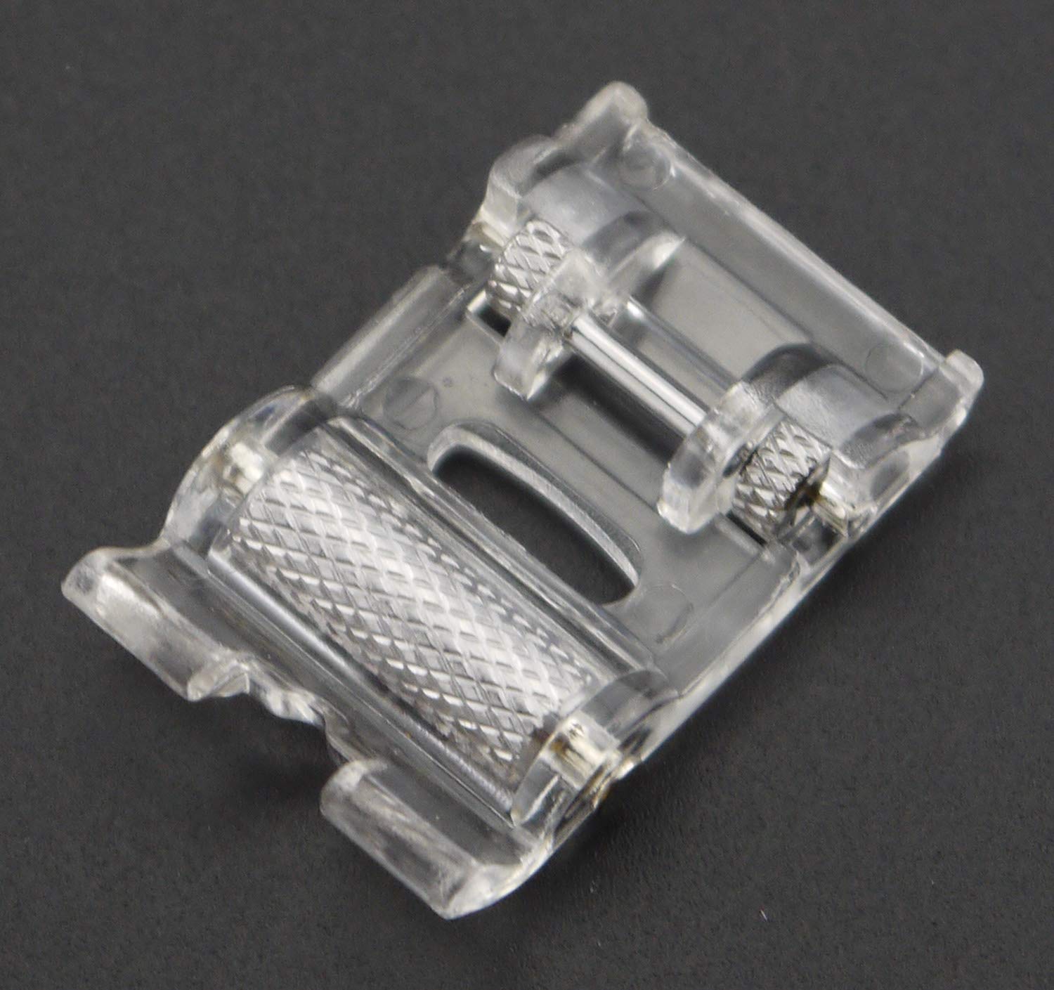 DREAMSTITCH SA190 Snap On Clear Roller Presser Foot for Brother, Babylock, Simplicity, Singer Sewing Machine Alt:ESG-RF7314W