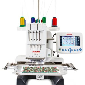 Janome MB-4S Four Needle Embroidery Machine with Accessories