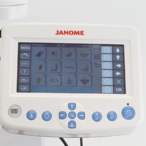 Janome MB-4S Four Needle Embroidery Machine with Accessories