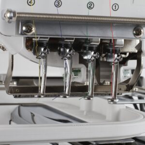 Janome MB-4S Four Needle Embroidery Machine with Accessories