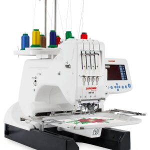 Janome MB-4S Four Needle Embroidery Machine with Accessories