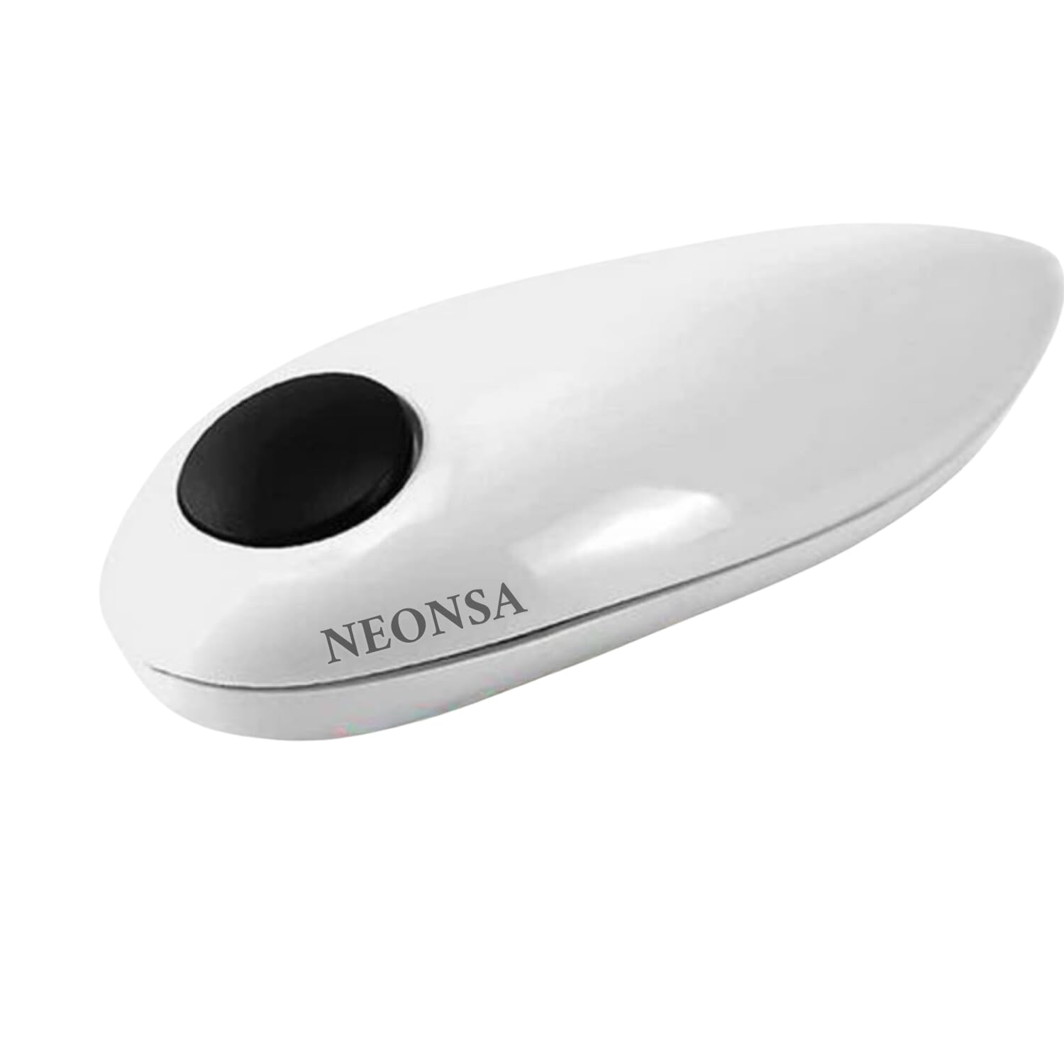 NEONSA Electric can opener, Electric can opener for seniors, Automatic electric can opener,Open Your Cans with A Simple Push of Button,White electric can opener,Can opener electric (WHITE)