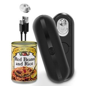 miadore electric can opener, automatic can opener with removable tilted blade and built-in magnet,smooth edge, hands-free, rechargeable battery powered