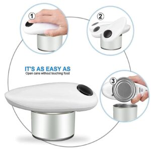 Electric Can Opener Light Weight Electric Tin Opener Touch Smooth Edge for Kitchen Cooks Housewives Elderly165 x 65 x 40mm