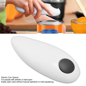 Electric Can Opener Light Weight Electric Tin Opener Touch Smooth Edge for Kitchen Cooks Housewives Elderly165 x 65 x 40mm