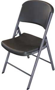 lifetime prod inc 80061 black folding chair