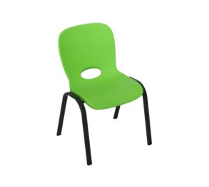 lifetime 80473 kids stacking chair (4 pack), lime green