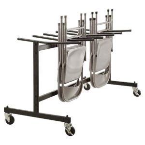 lorell - llr62521 - folding chair trolley