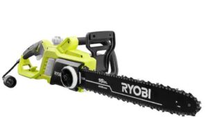 ryobi 16 in. 13 amp electric chainsaw with auto oiler (renewed)