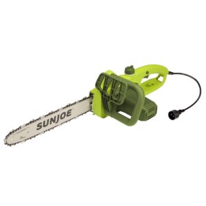 Sun Joe SWJ599E 14-inch 9-Amp Tree Limb Master Electric Handheld Chainsaw with Low-Kickback