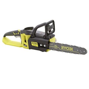 ryobi 14 in. 40-volt brushless lithium-ion cordless chainsaw - bare tool - (bulk packaged)