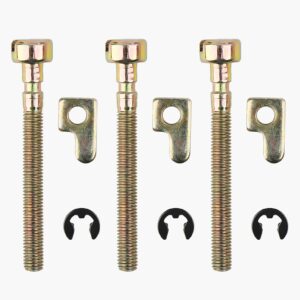 3pcs/lot bar chain adjuster tensioner screw kit for husqvarna 36 41 136 136le 141 141le 137 137e 142 142e 235 240 chainsaw parts