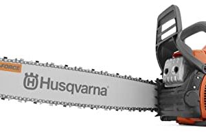 Husqvarna 450 Rancher 20 Inch Gas Chainsaw, 50.2-cc 3.2-HP, 2-Cycle X-Torq Engine, For Tree Pruning, Yard Cleanups and Firewood Cutting