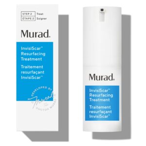 murad invisiscar resurfacing treatment for reducing the appearance of acne scars and dark spots, 0.5 fl oz