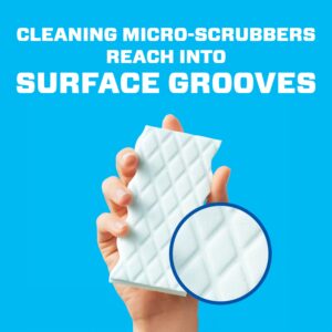 Mr. Clean Magic Eraser, Extra Durable Pro Version, Shoe, Bathroom, and Shower Cleaner, 5X stronger Last longer Cleaning Pads with Durafoam, 10 Count