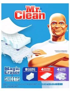 mr clean magic eraser sponges + sheets variety pack (16 count)