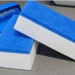 Mr White, Magic Eraser Sponge 4X Stronger Pad, 8-Pack, Cleaning Sponge, Multi-Purpose Power Scrub, Household Cleaning, Office & Industrial, Boat Scuff Eraser, Melamine Foam Cleaning Pad.Brush, Kitchen