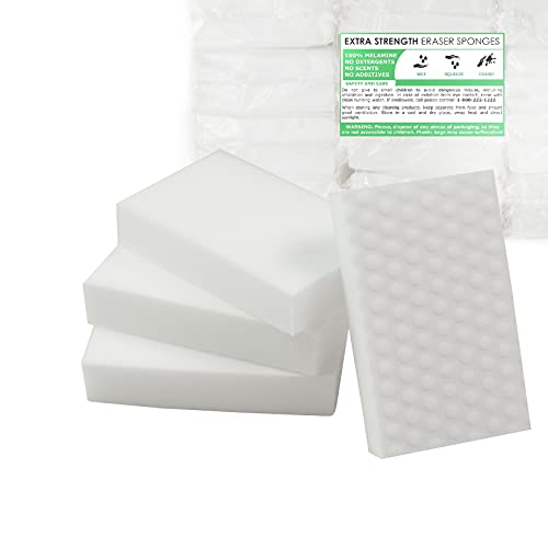 Extra Strength Value Deal, Magic Sponge Cleaners Eraser Pads - White - All Purpose - Long Lasting (30 XS Eraser Pack)