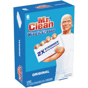 mr. clean® magic eraser original scrubbers, 6 per box, case of 6 boxes