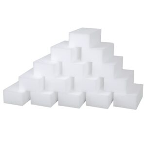 100pcs 100x60x20mm cleaning magic sponge eraser cleaner multi-functional foam white cleaning sponge dish