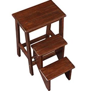 Boraam Step Stool, 24-Inch, Cappuccino