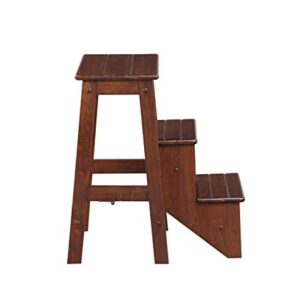 Boraam Step Stool, 24-Inch, Cappuccino