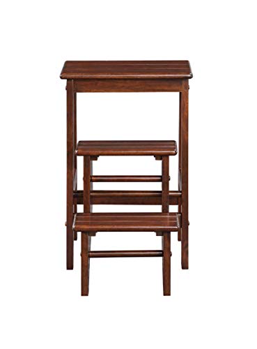 Boraam Step Stool, 24-Inch, Cappuccino