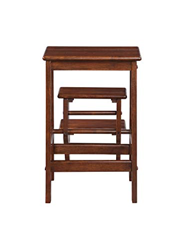 Boraam Step Stool, 24-Inch, Cappuccino