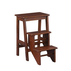 Boraam Step Stool, 24-Inch, Cappuccino