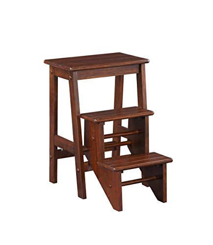 Boraam Step Stool, 24-Inch, Cappuccino