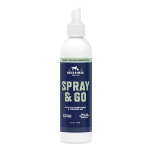 rocco & roxie puppy potty training go here spray for dogs - attract dog to pee in one spot - behavior and housebreaking aids - indoor and outdoor - tools and supplies for dogs and puppies made in usa