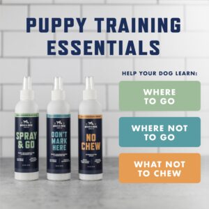 Rocco & Roxie Puppy Potty Training Go Here Spray for Dogs - Attract Dog to Pee in One Spot - Behavior and Housebreaking Aids - Indoor and Outdoor - Tools and Supplies for Dogs and Puppies Made in USA