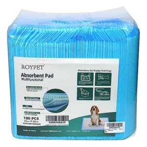 Roypet 22" x 22" Puppy Training Pads in Bag, 100-Count