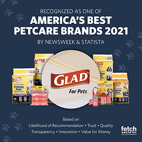 Glad for Pets Black Charcoal Puppy Pads | Puppy Potty Training Pads That ABSORB & NEUTRALIZE Urine Instantly | New & Improved Quality Puppy Pee Pads, 150 count