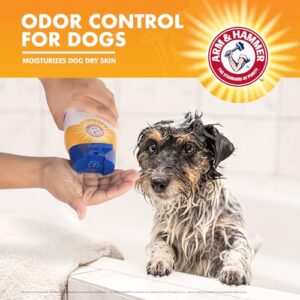 Arm & Hammer Super Deodorizing Shampoo For Dogs - Odor Eliminating Dog Shampoo For Smelly Dogs & Puppies With Arm & Hammer Baking Soda -- Kiwi Blossom Scent, 20 Fl Oz,White