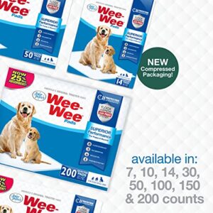 Four Paws Wee-Wee Superior Performance Pee Pads for Dogs - Dog & Puppy Pads for Potty Training - Dog Housebreaking & Puppy Supplies - 22" x 23" (200 Count)