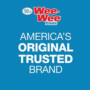 Four Paws Wee-Wee Superior Performance Pee Pads for Dogs - Dog & Puppy Pads for Potty Training - Dog Housebreaking & Puppy Supplies - 22" x 23" (200 Count)