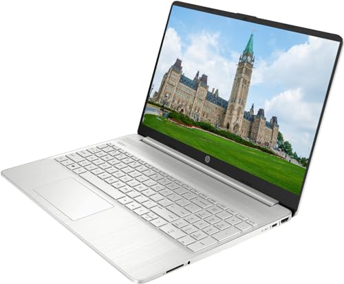 HP 2024 Premium 15'' HD IPS Laptop, Intel 11th Gen i3 Processor Up to 4.10GHz, 12GB RAM, 256GB NVME SSD, Super-Fast WiFi, HDMI, SD Slot, Windows 11(Renewed), Silver