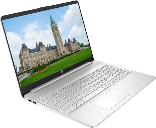 HP 2024 Premium 15'' HD IPS Laptop, Intel 11th Gen i3 Processor Up to 4.10GHz, 12GB RAM, 256GB NVME SSD, Super-Fast WiFi, HDMI, SD Slot, Windows 11(Renewed), Silver